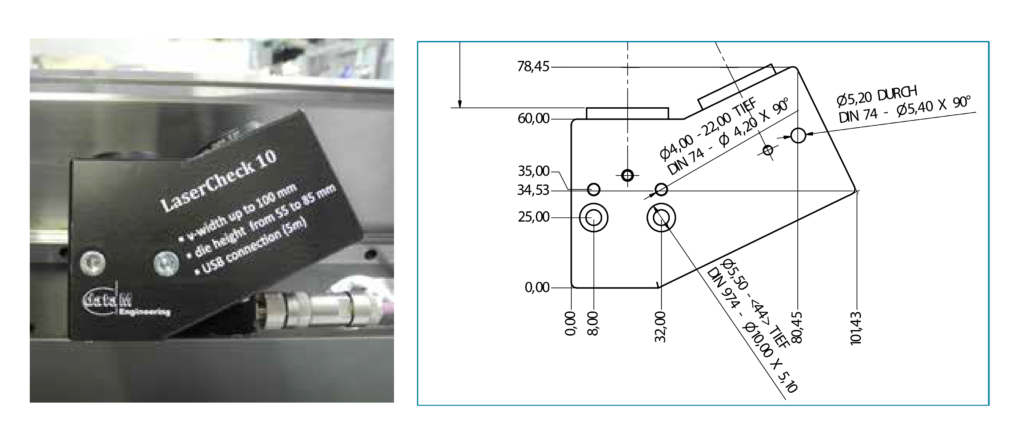 Laser Check Angle Measurement System - ACCURL